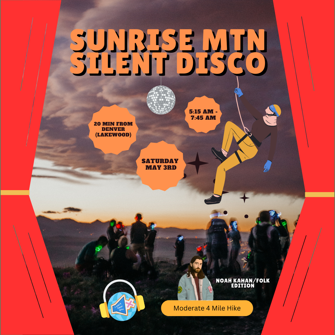 Sunrise MTN Silent Disco, May 3rd – MTNKDS