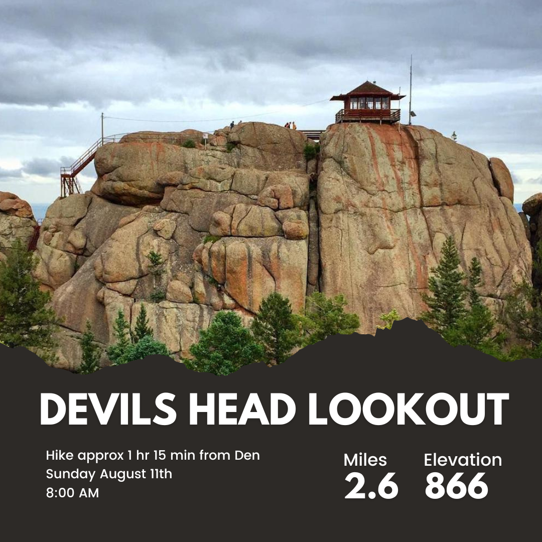 Devils Head Lookout, Aug 11th – MTNKDS
